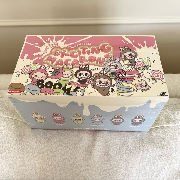 POP MART | Toys | Authentic The Monsters Exciting Macaron Vinyl Face ...